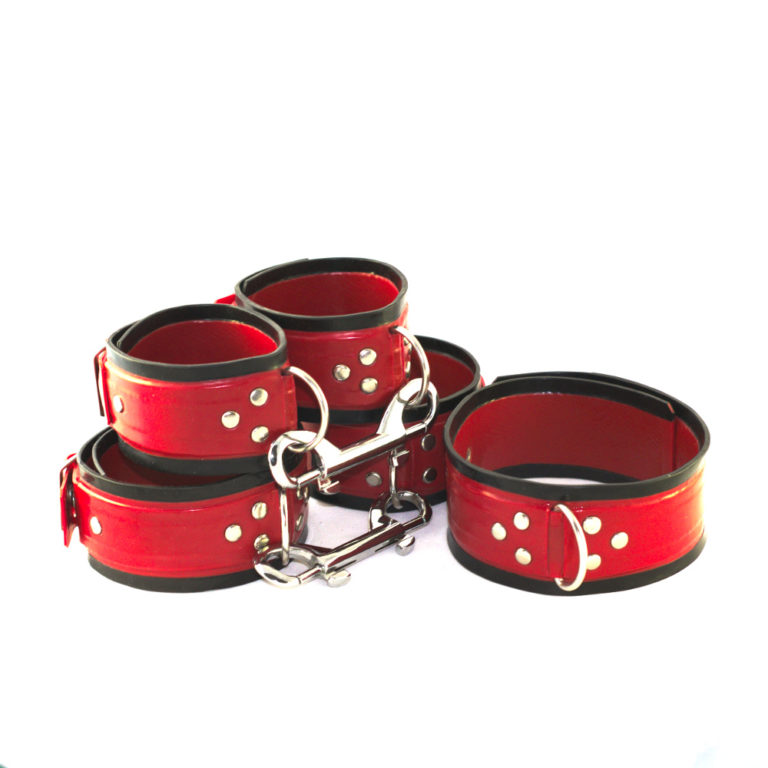 Heavy rubber restraints set - KINKSIDE